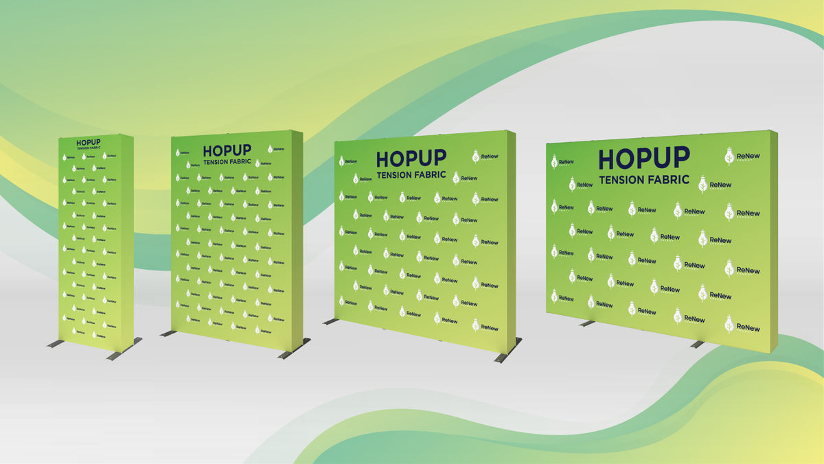 Hopup Pop Up Displays – TradeShowPlus