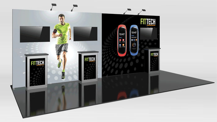 Hybrid Pro 20ft Inline Displays – TradeShowPlus