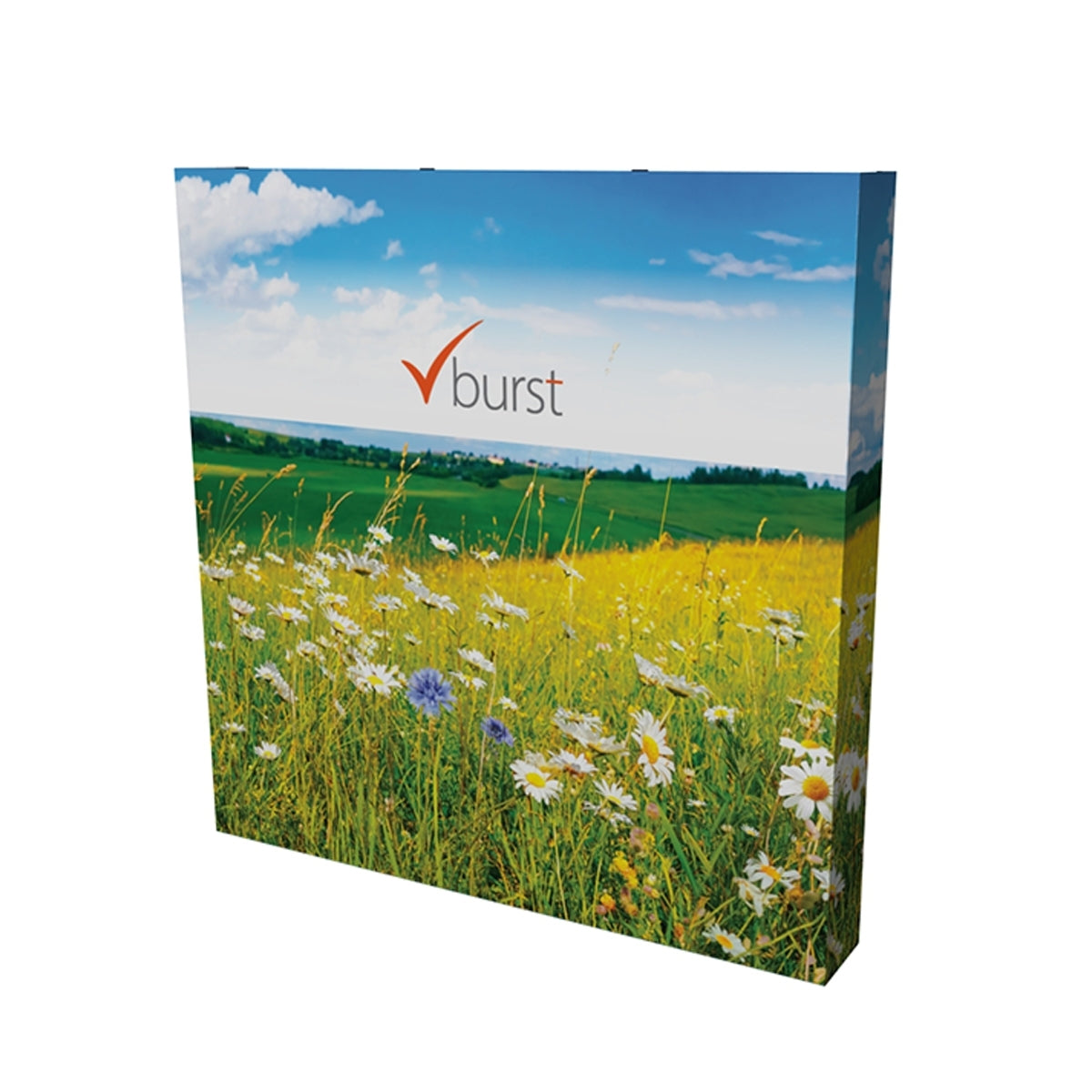 Vburst 8ft Straight Display – TradeShowPlus